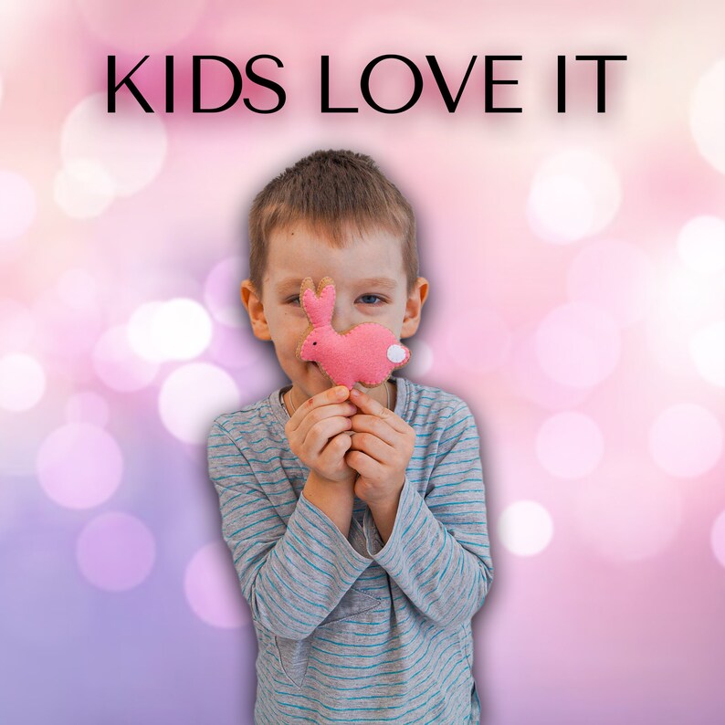 Easter Cookies Sewing Pattern, Felt Bunny Cookie Pattern, Easter Décor ...