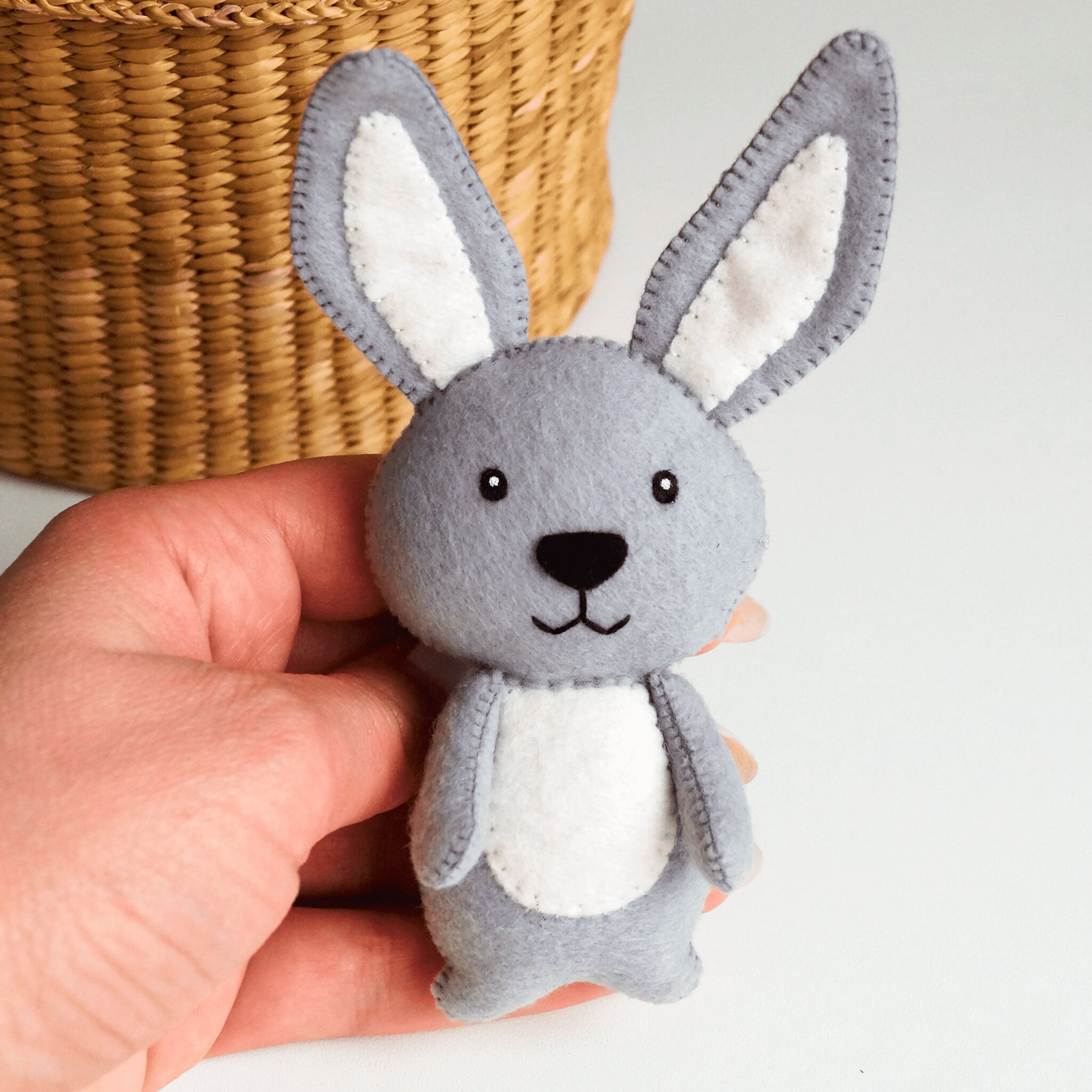 10 Felt Animals Sewing Pattern PDF - Woodland Felt Toys Pattern and ...
