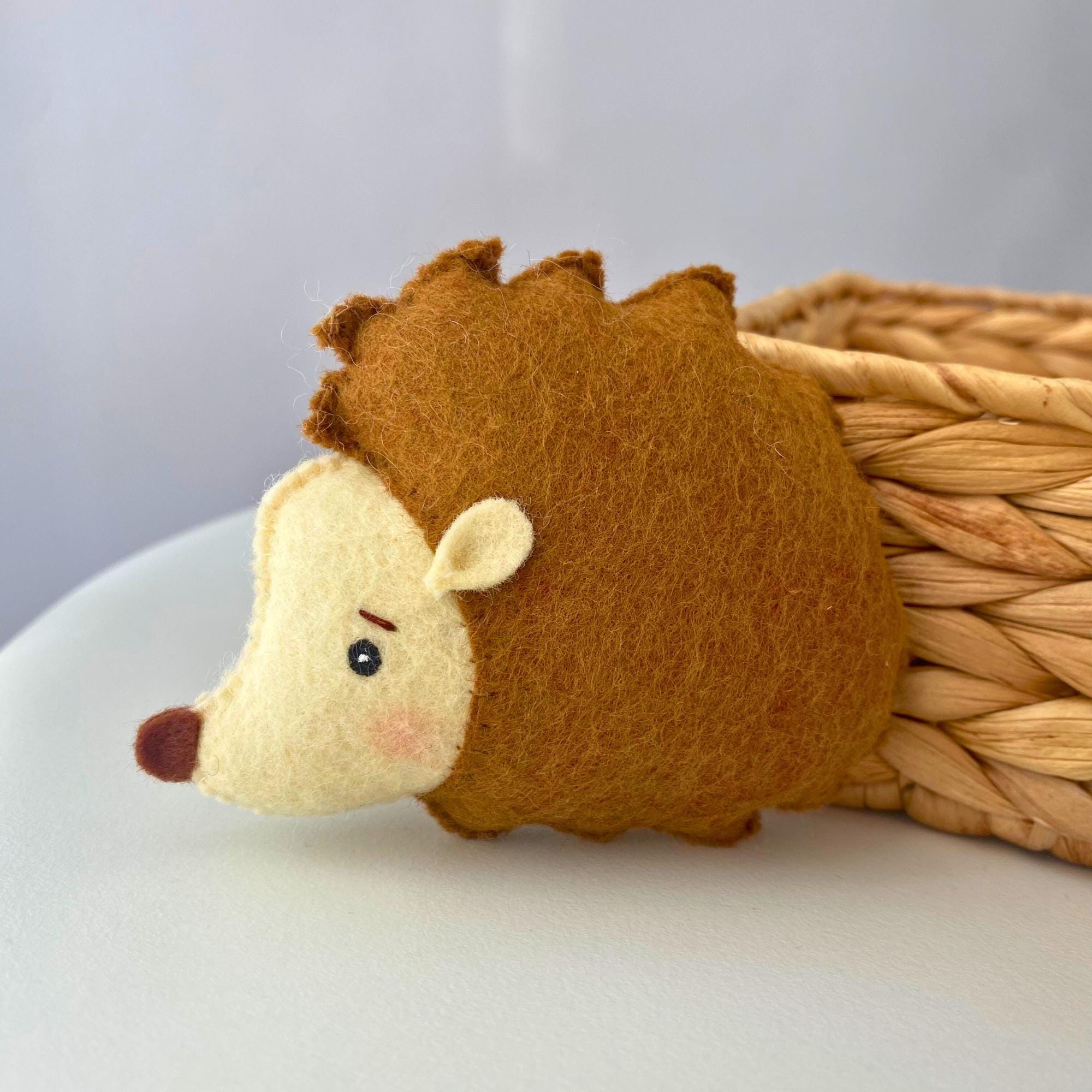 Woodland Stuffed Animals Pattern, Felt Toys DIY, Felt Animals Sewing ...