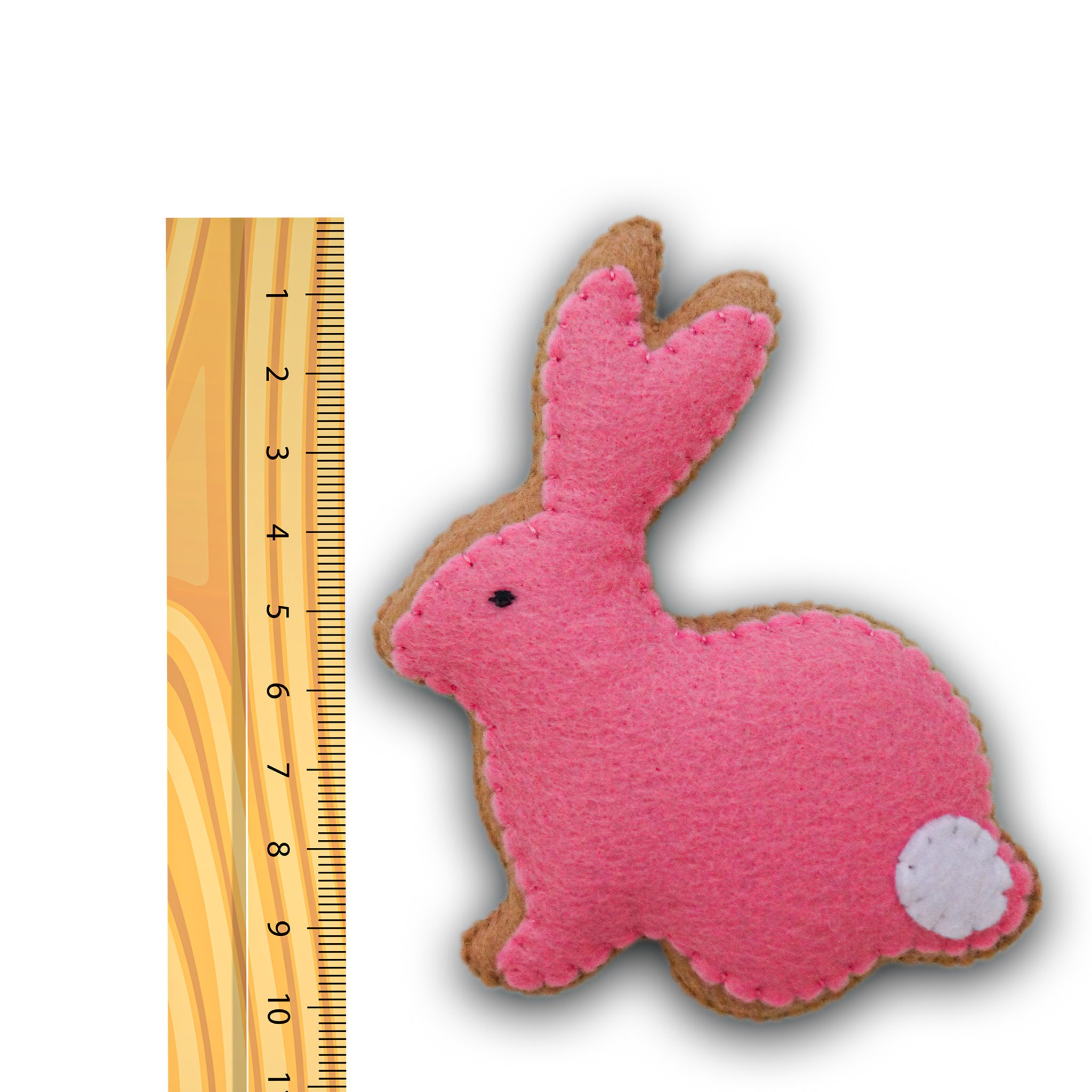 Easter Cookies Sewing Pattern, Felt Bunny Cookie Pattern, Easter Décor ...