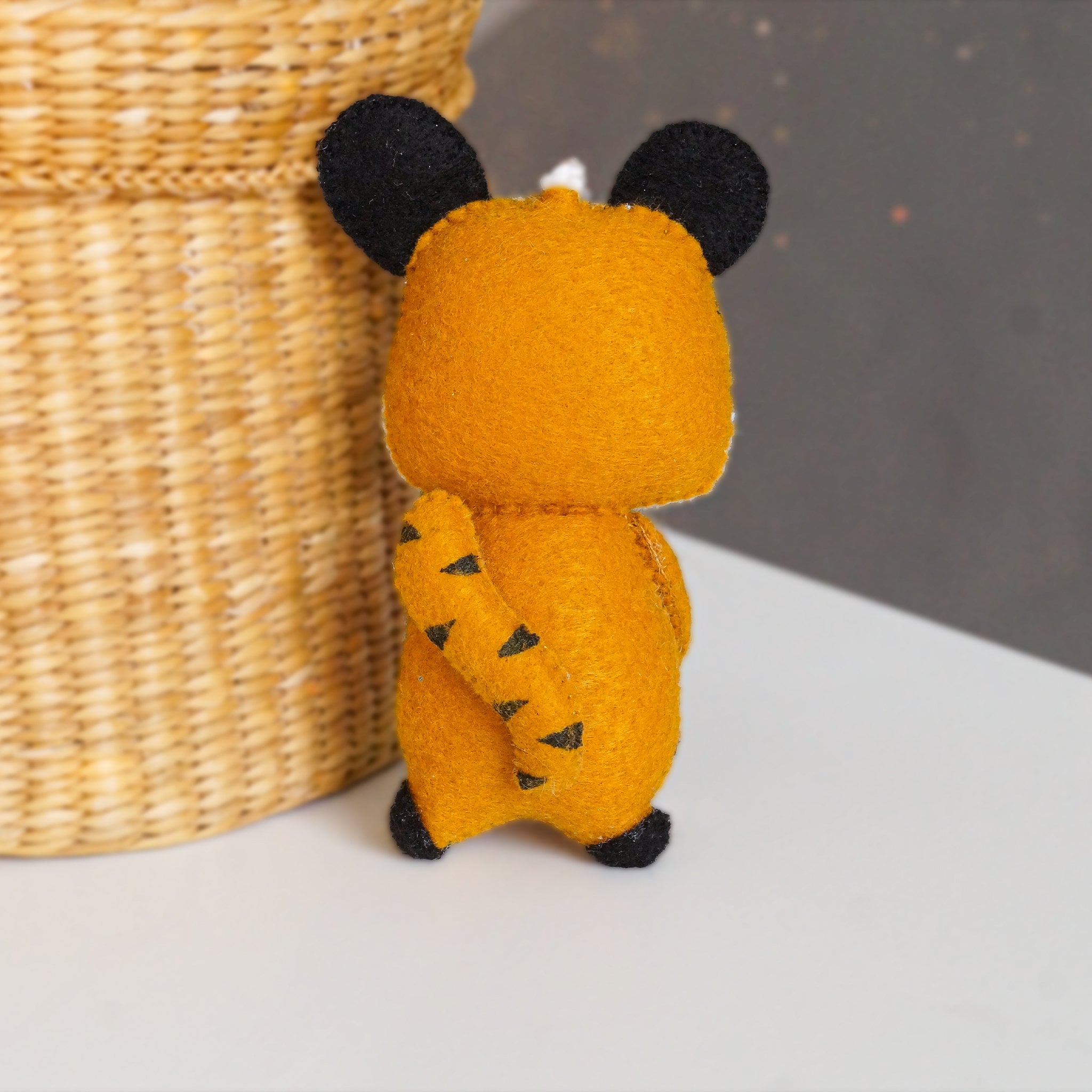 Safari Felt Animals Pattern PDF, Felt Tiger Pattern, Jungle Animals ...