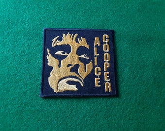Alice Cooper Iron on Patch - Etsy