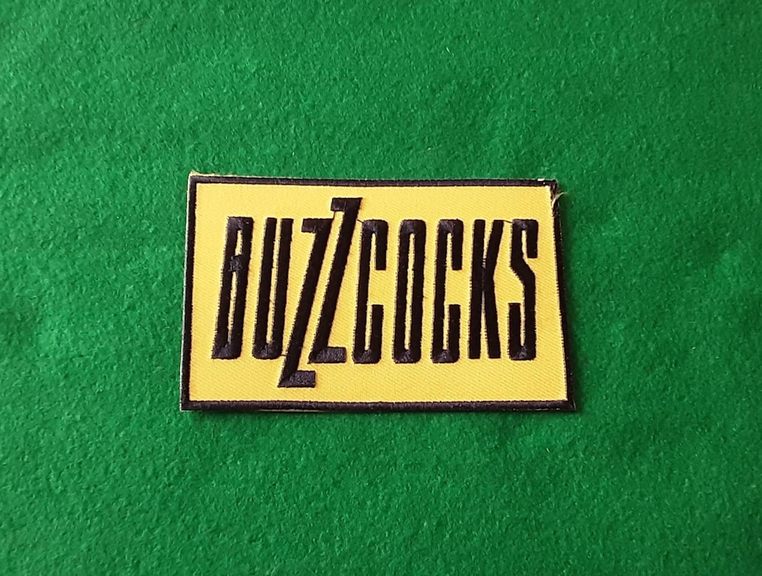 Buzzcocks Patch Sew/iron on Embroidered Badge - Etsy