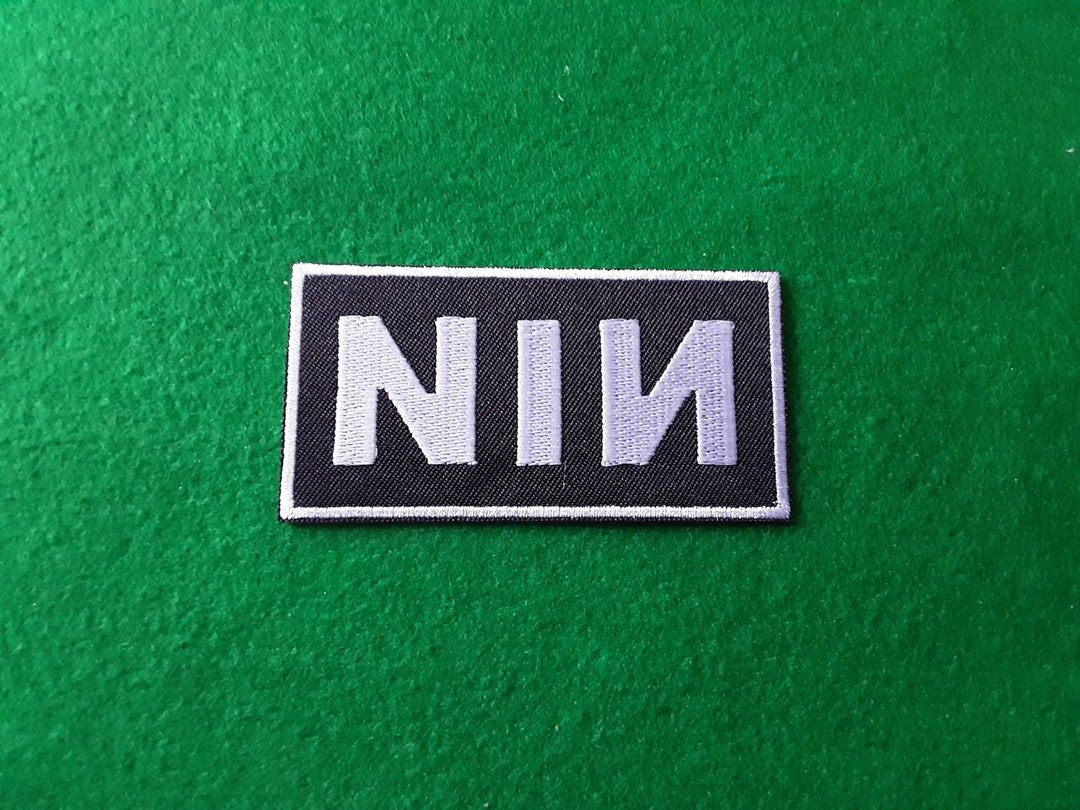 Nine Inch Nails Patch Sew/iron on Embroidered Badge - Etsy
