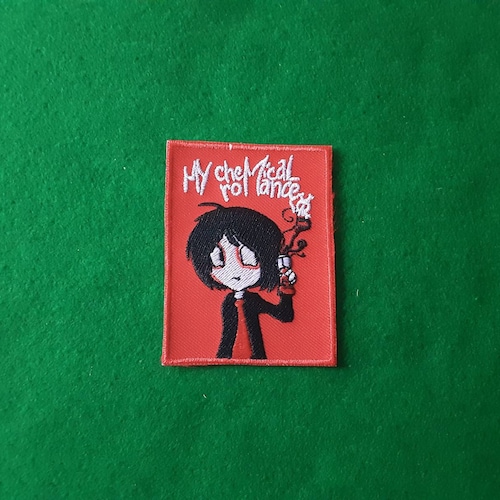 My Chemical Romance Patch Sew/iron on Embroidered Badge - Etsy