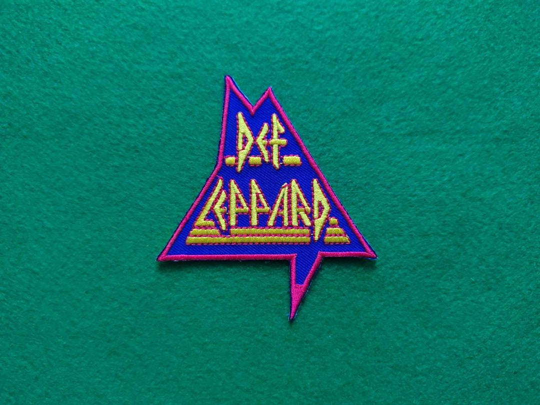 Def Leppard Patch Sew Iron On Embroidered Badge Etsy