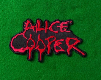 Alice Cooper Iron on Patch - Etsy