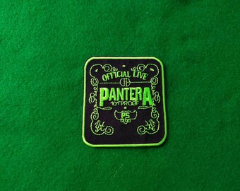 Pantera Embroidered Patch - Etsy