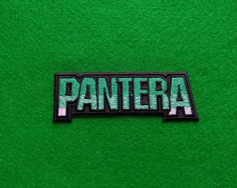 Pantera Embroidered Patch - Etsy