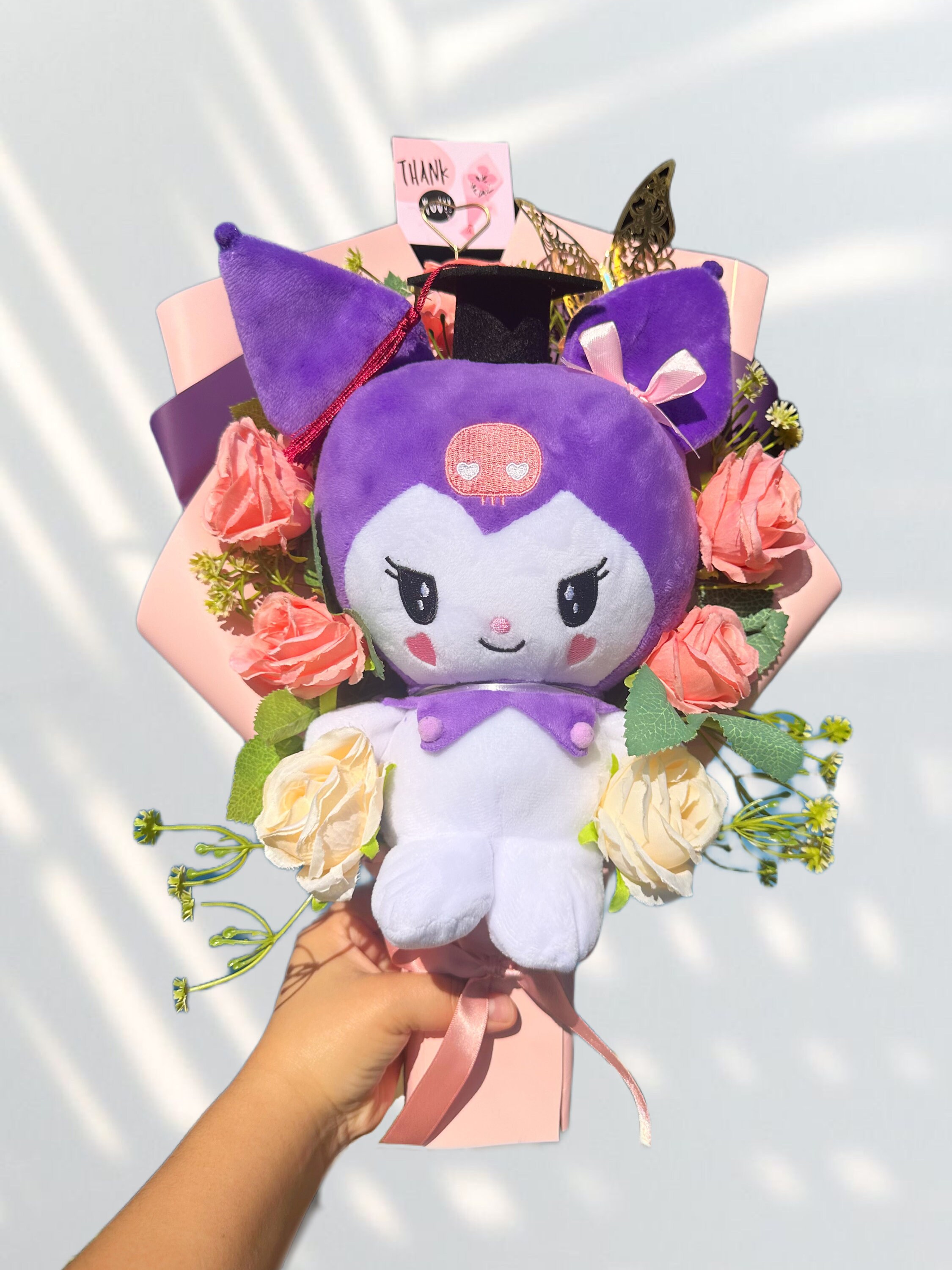 Kuromi Graduation Plush Bouquet - Etsy