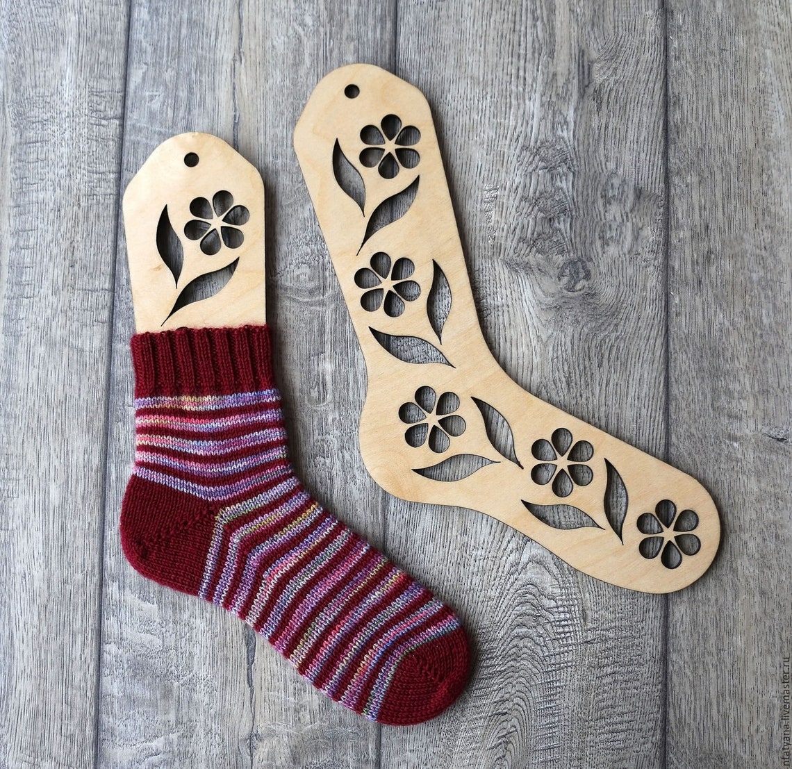 Sock Blocker Laser Cut Files SVG DXF CDR Vector Plans Files - Etsy ...