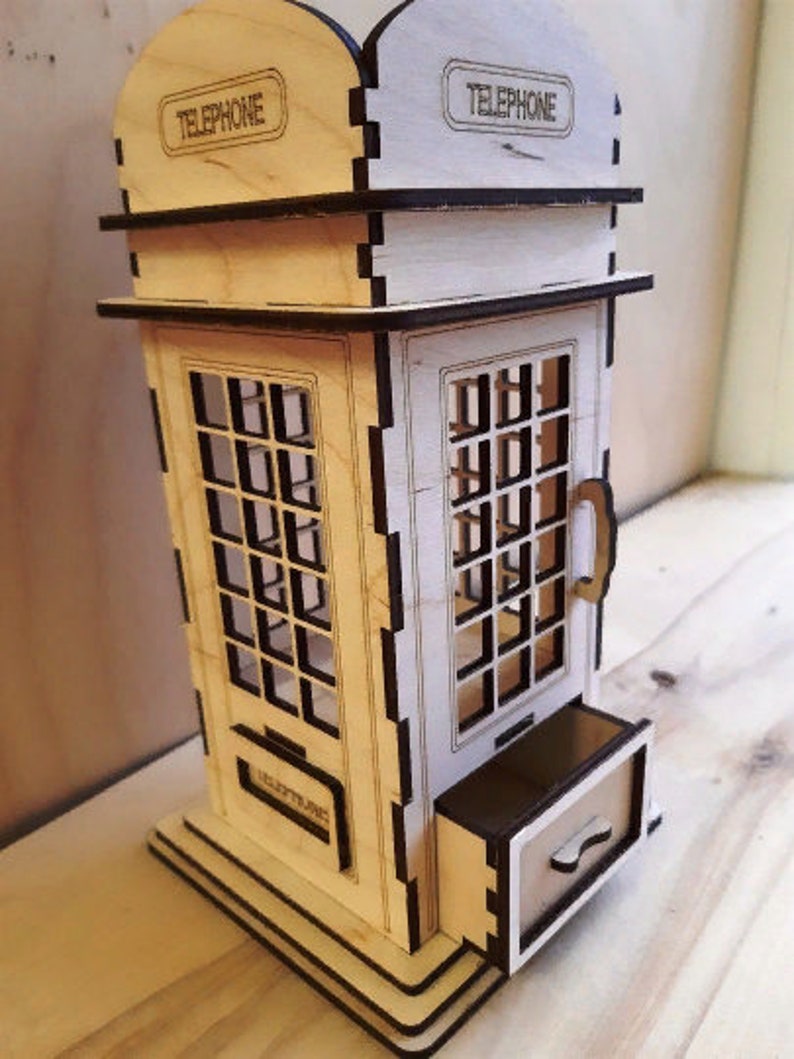 Pencil Holder Organizer. Laser Cut Files SVG DXF CDR Glowforge - Etsy