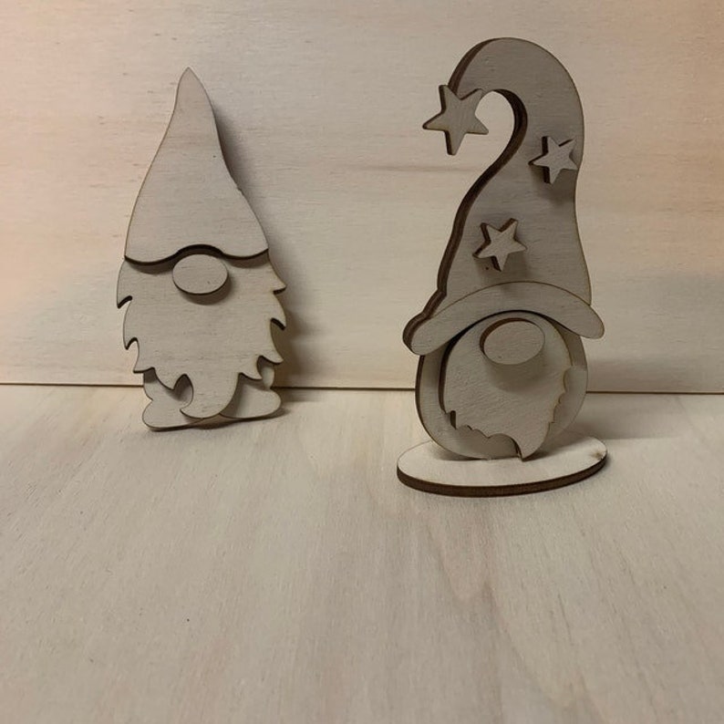 Gnome 3 Types. Laser Cut Files SVG DXF CDR Vector Plans Laser - Etsy