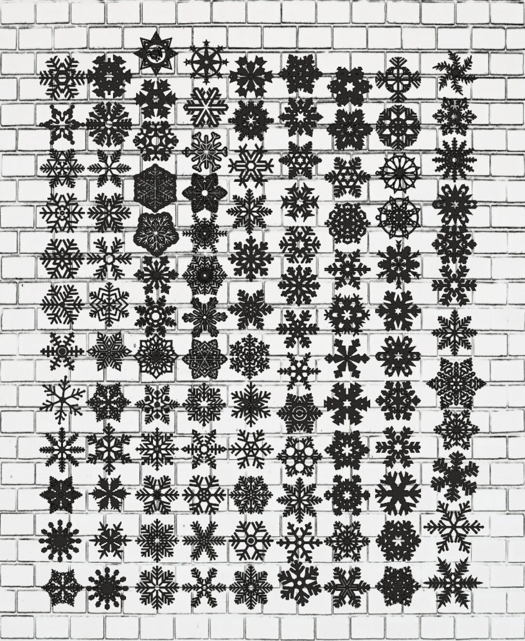 160 Snowflakes Laser Cut Files, Svg Dxf Cdr, - Etsy Canada
