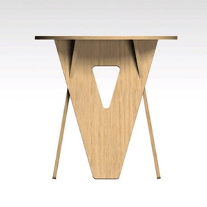 Chair. Laser Cut Files SVG, DXF CDR Glowforge File Vector Plans Laser ...