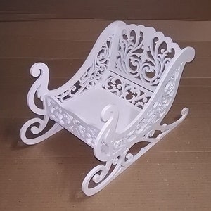 Sleigh Laser Cut Files SVG, DXF CDR Vector Plans Laser Cutting, Cnc ...