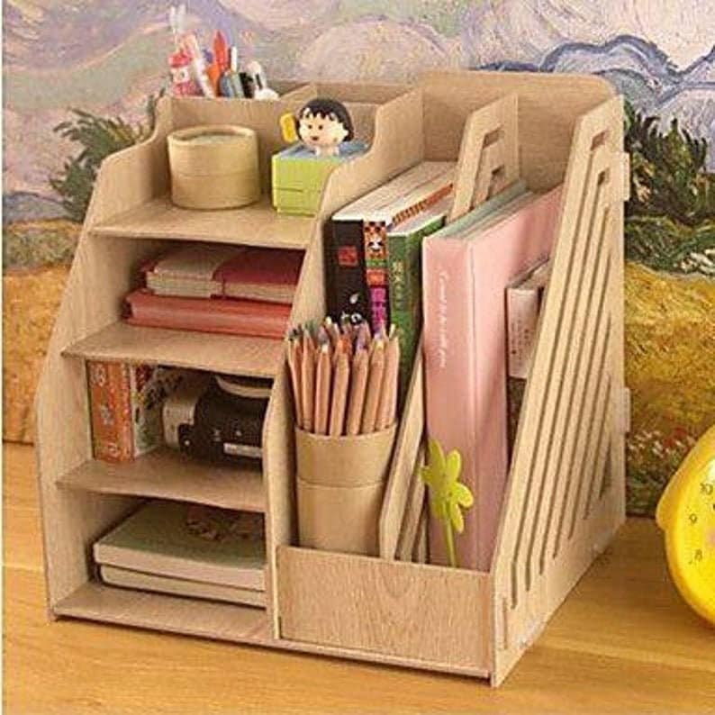 Desk Organizer, Digital Craft Glowforge Download SVG, Dxf,cdr,pdf - Etsy