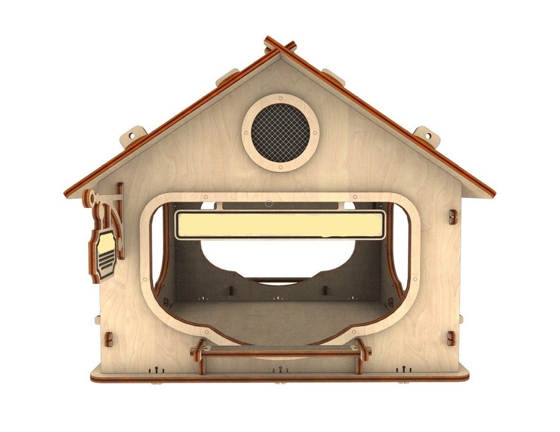 Birdhouse File, Digital Craft Glowforge Download SVG, Dxf, Cdr, Pdf - Etsy