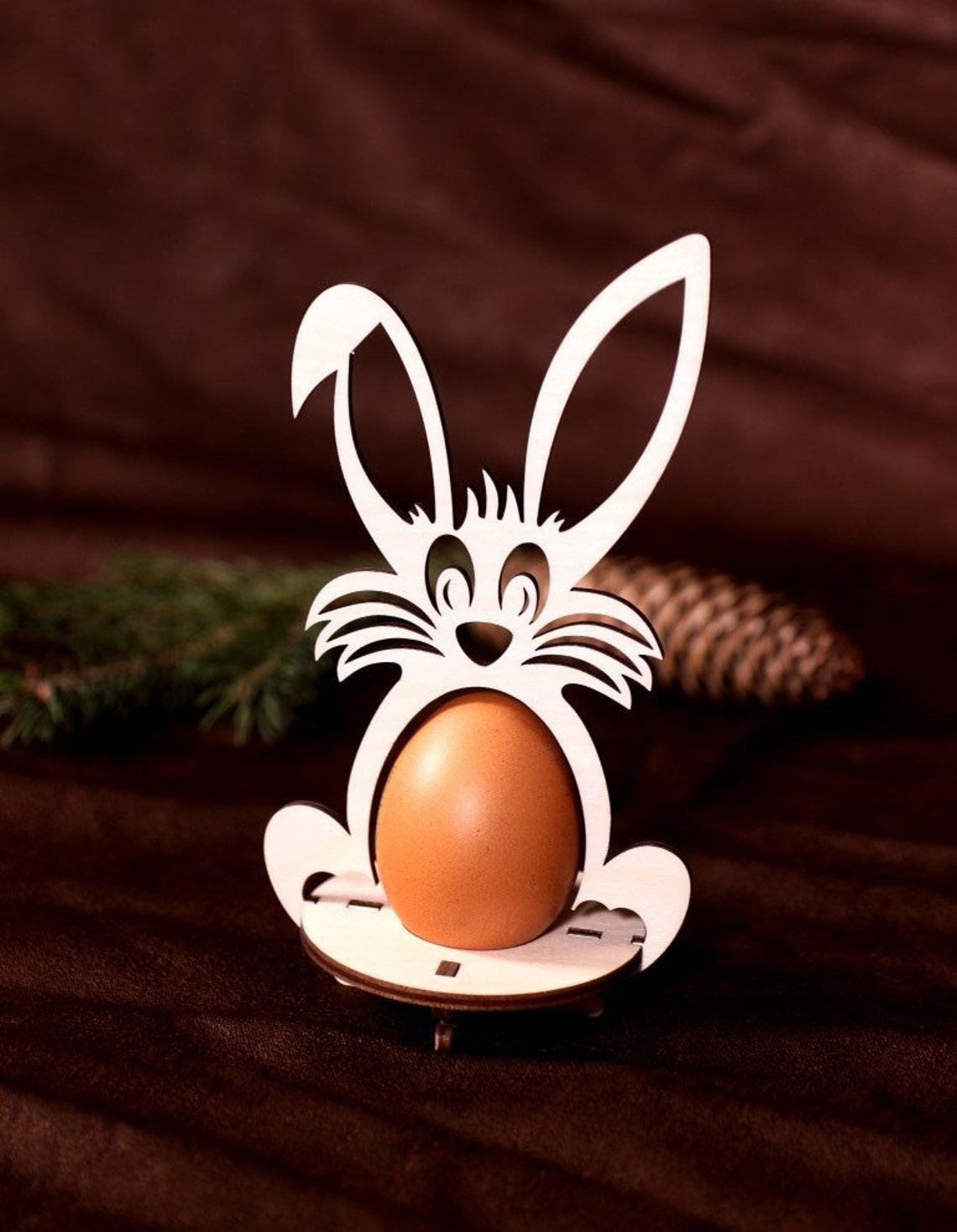 Easter Egg Rabbit, Laser Cut File Digital Craft Glowforge Download SVG ...