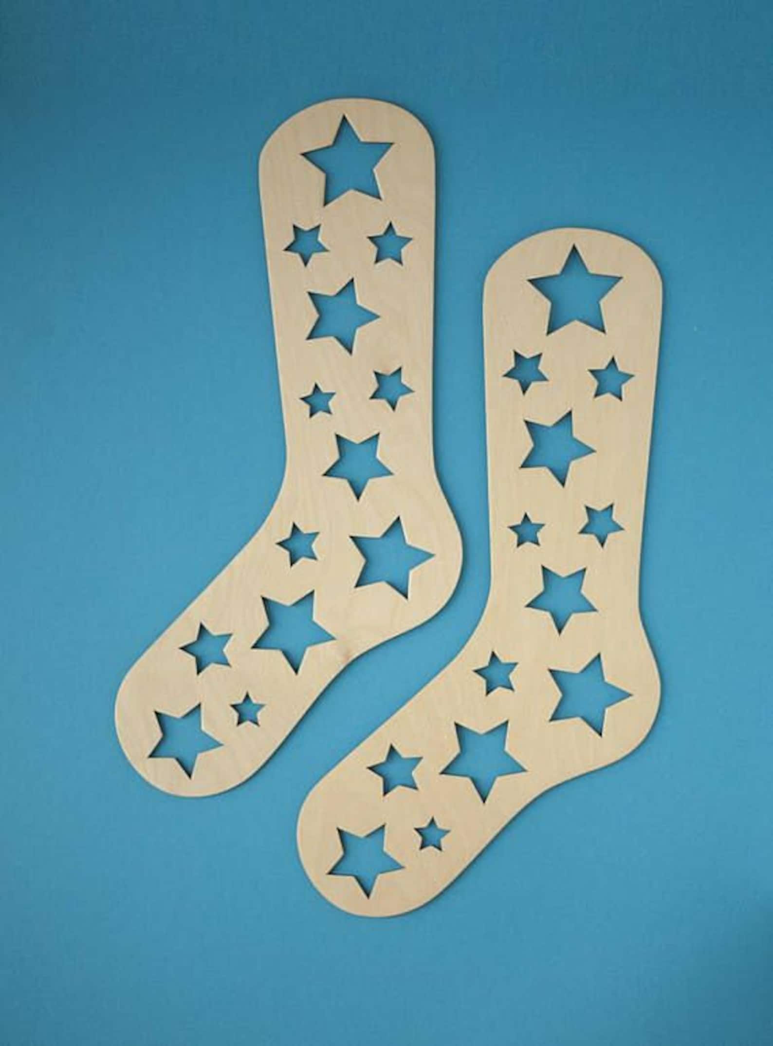 Sock Blocker Laser Cut Files SVG DXF CDR Vector Plans Files - Etsy ...