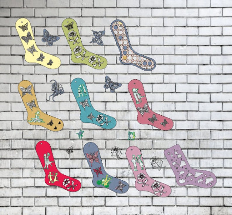 Sock Blocker Laser Cut Files SVG DXF CDR Vector Plans Files - Etsy ...