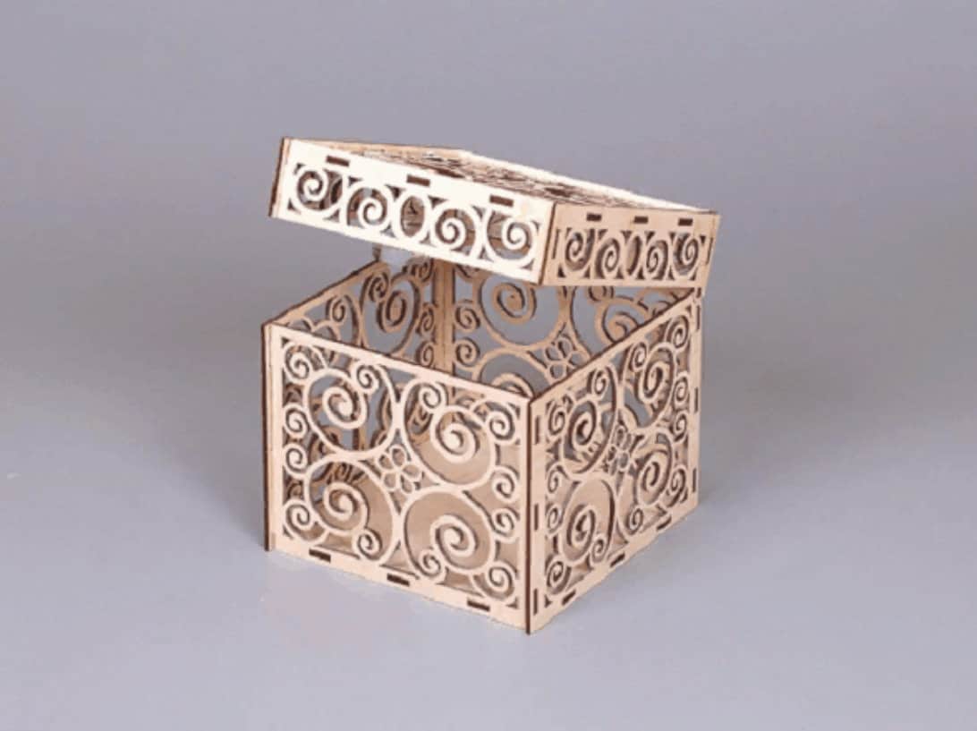 Gift Box. Box Laser Cut Files SVG DXF CDR Glowforge Vector - Etsy Australia