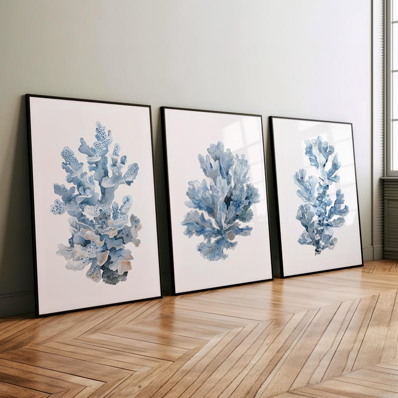 Coral Wall Art - Etsy