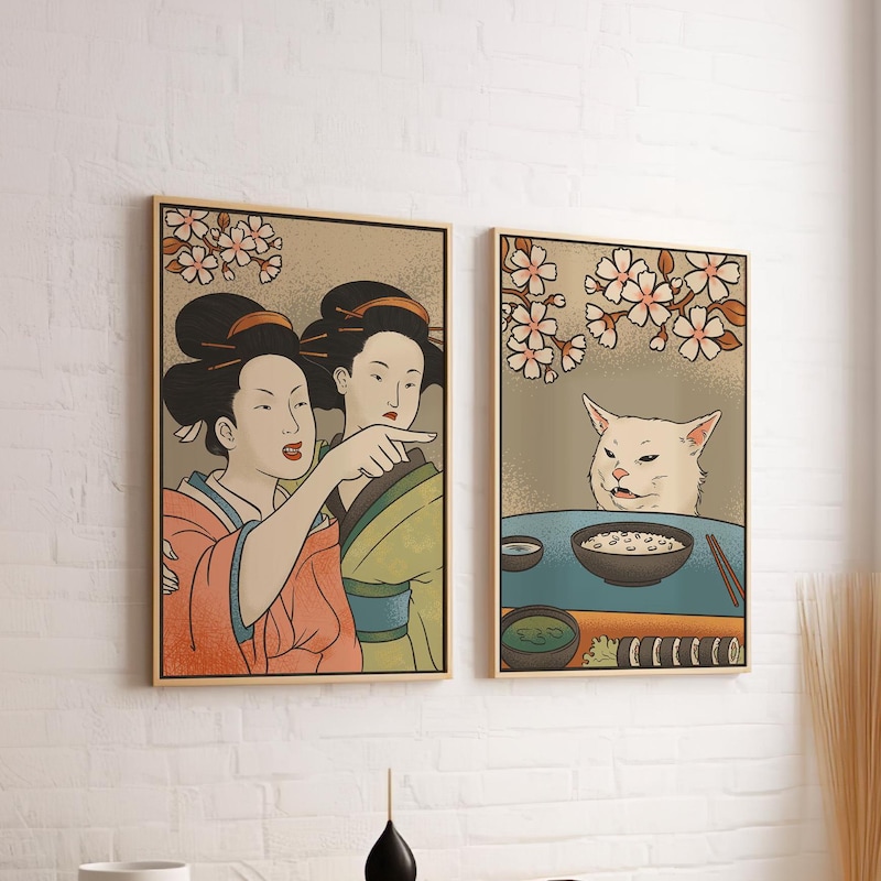 Meme Cat Japan - Etsy