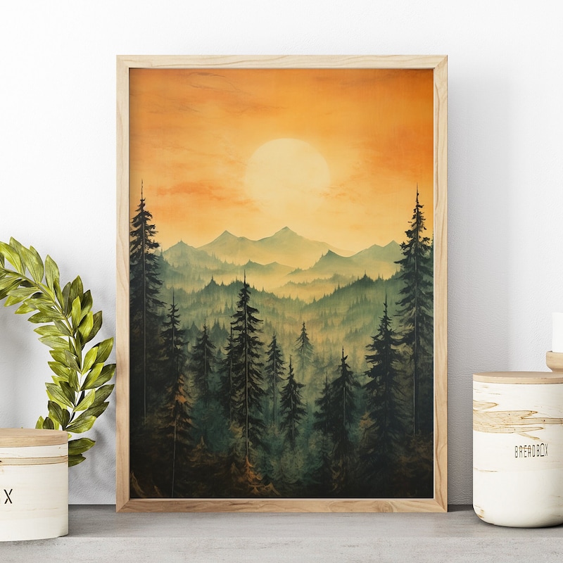 Sunset Art - Etsy