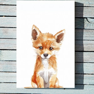 Mix N Match Set Safari Animal Nursery Art Print or Canvas, Baby Room ...