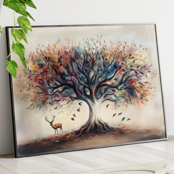 Abstract Tree Prints - Etsy
