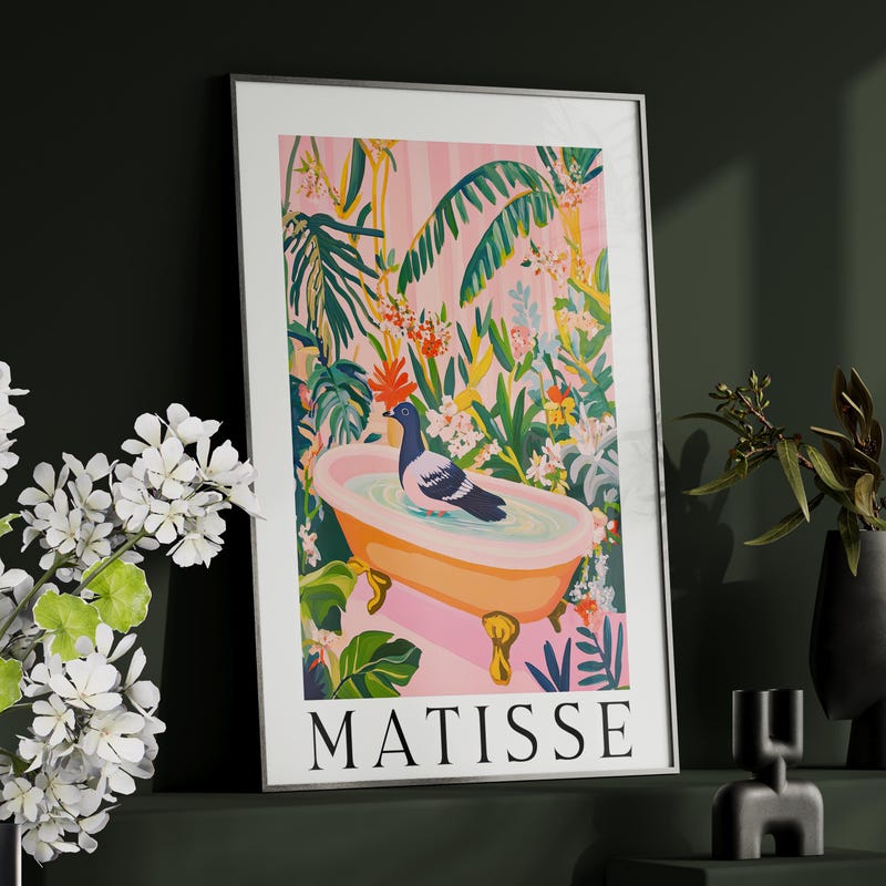 Matisse Birds Print - Etsy