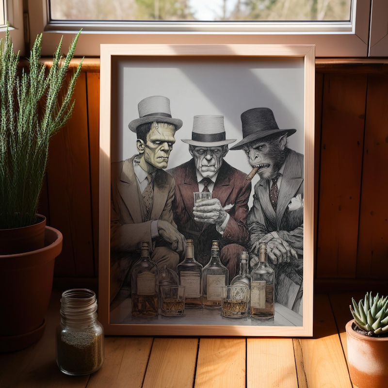 Vampire Bar Art - Etsy