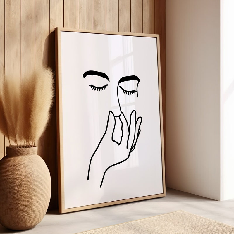 Bathroom Line Art - Etsy