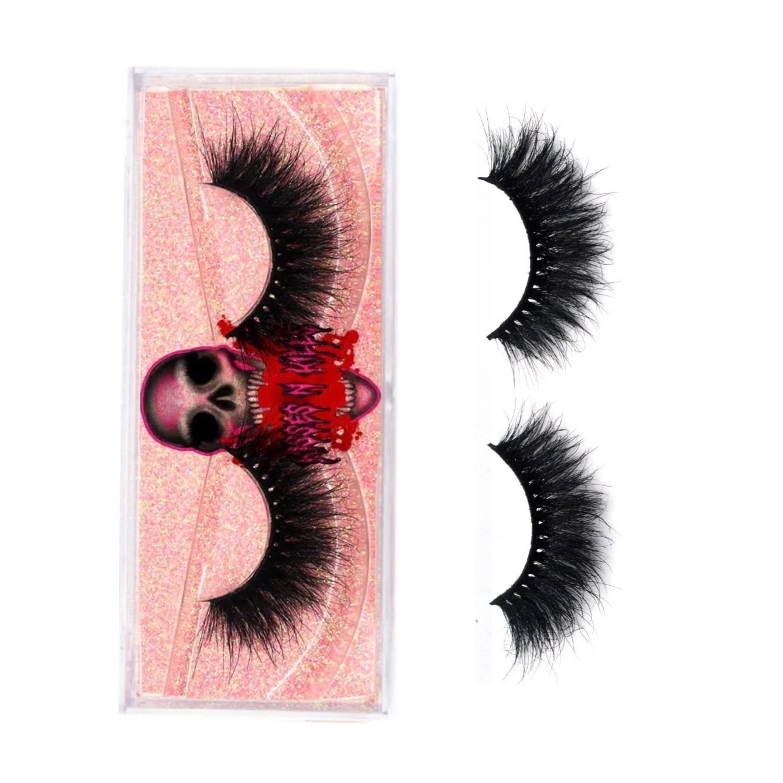 Main Character 18MM Lashes / Long Full Cosplay Drag Fluffy Volume Wispy ...