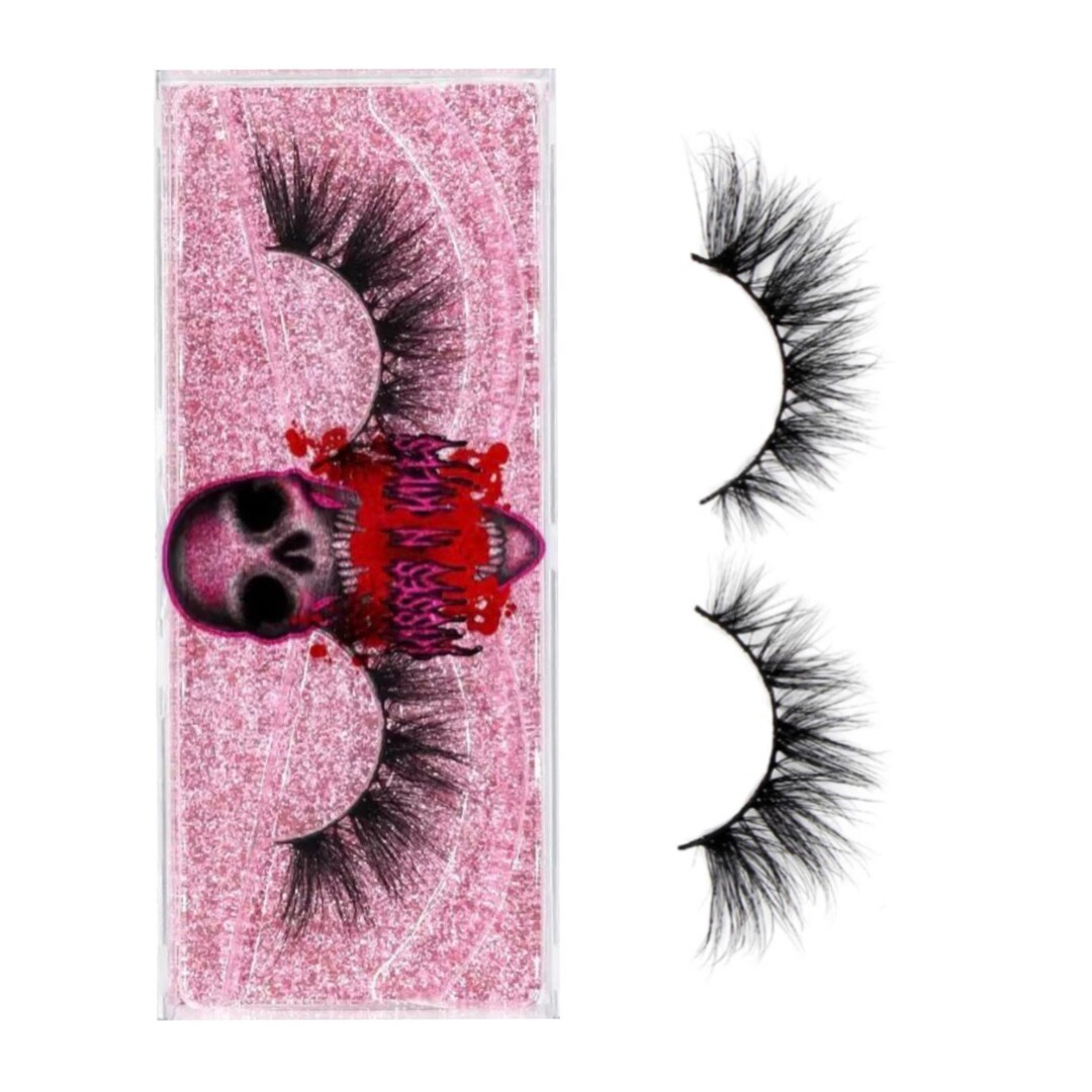 Fluffy Cat Fox Natural F04 18MM Custom Lashes Goth Kawaii Alternative ...