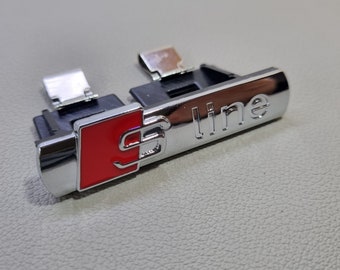 Audi S Line Grille Badge - Etsy