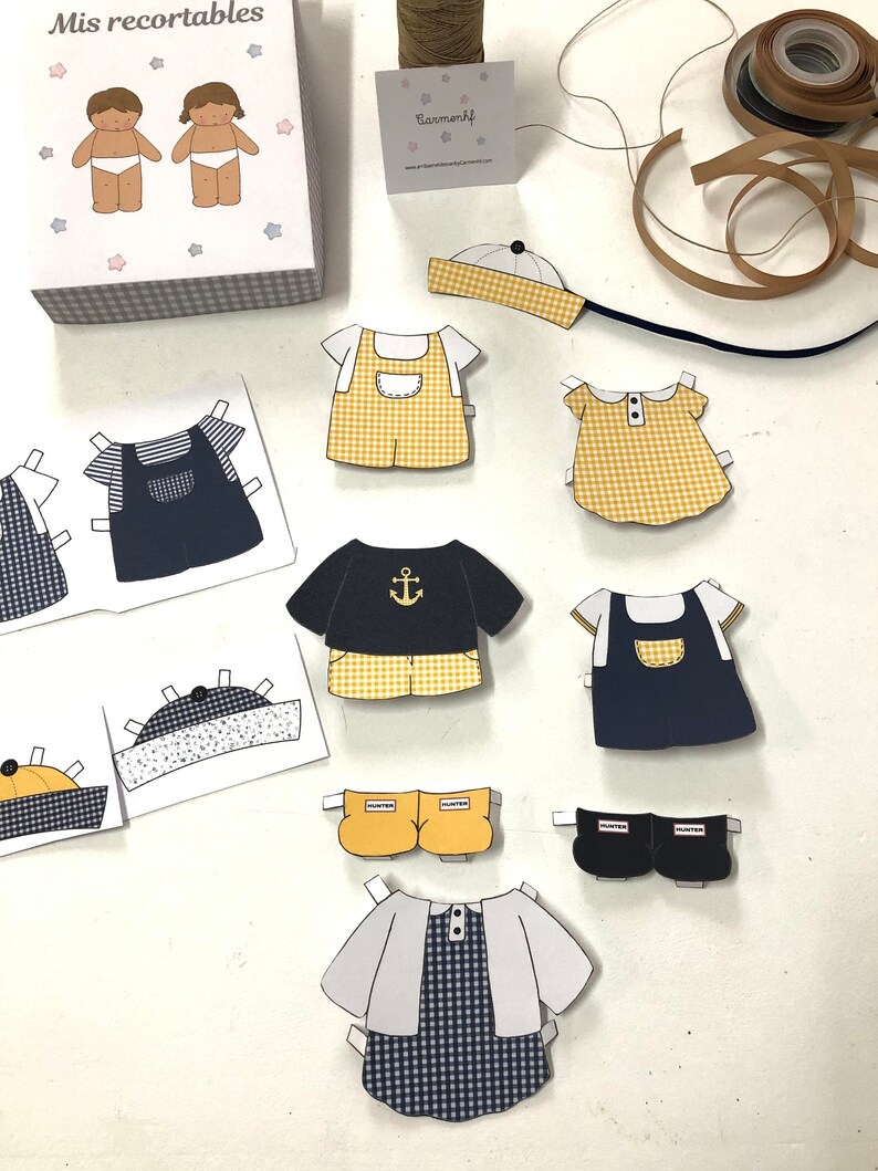 Cut-out Paper Doll to Print, Clothes for Immediate Download, Paperdoll ...