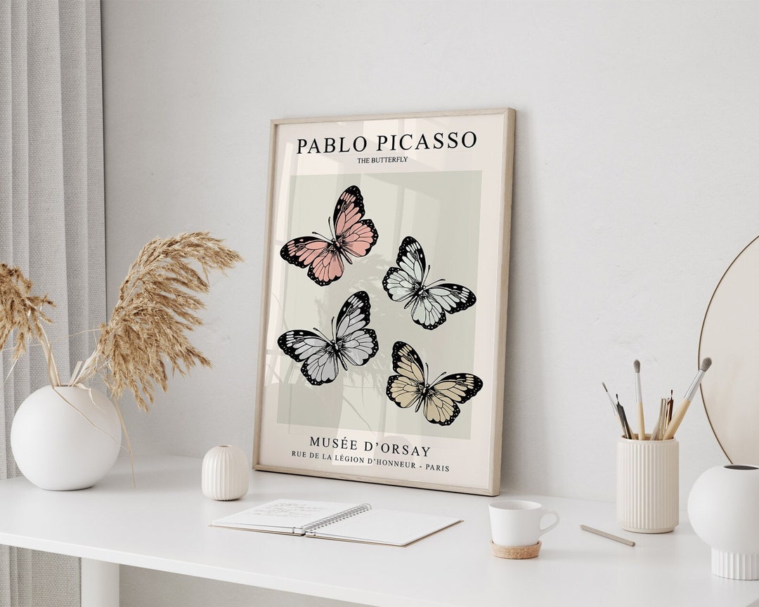 Picasso Art Print, Museum Poster, Exhibition Poster, Picasso Poster ...