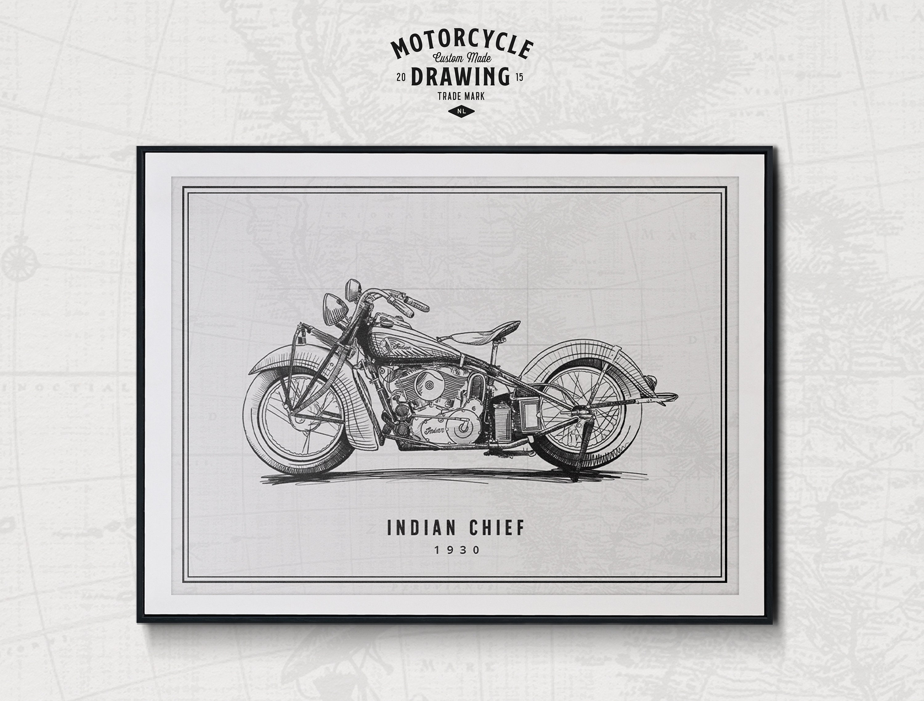 Motorcycle Drawings In Pencil