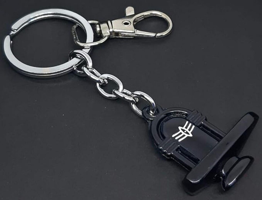 Handcrafted Black Metal Lord Shiva Shivling Key Ring - Etsy