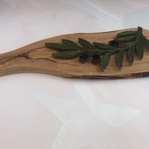 String Art on Olive Wood, Art on Olive Wood, Custom Olive Wood - Etsy