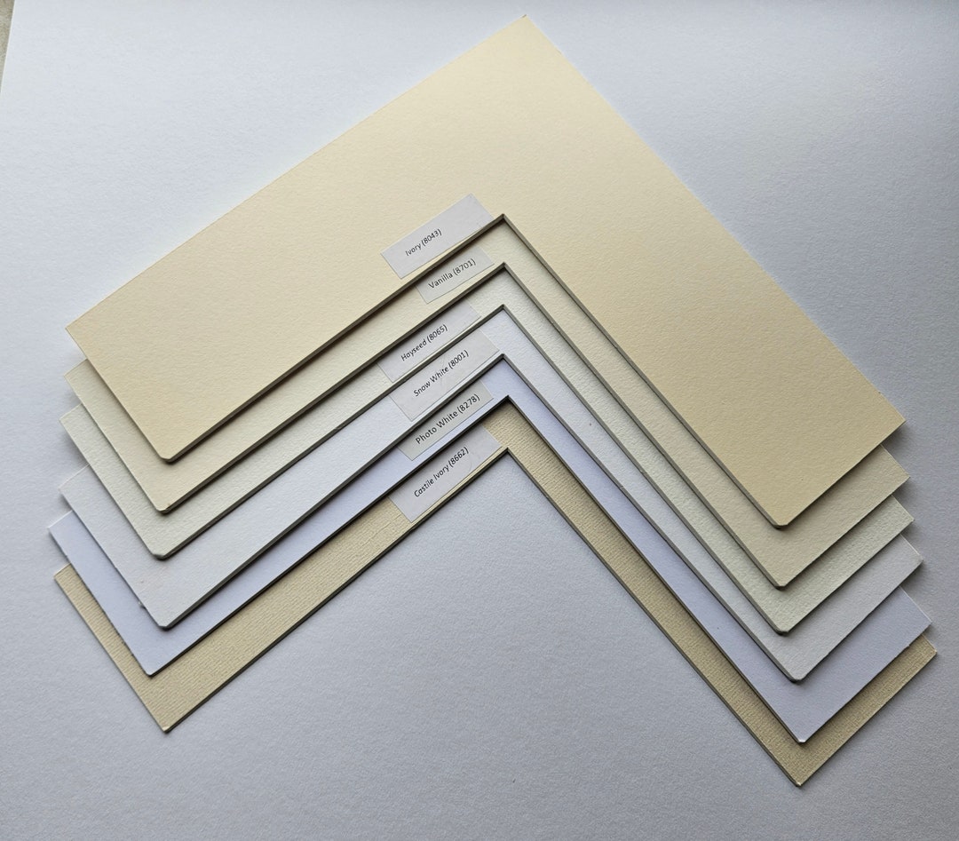 Bespoke Made to Measure Bevel Cut Photo/picture Mounts With Backing ...