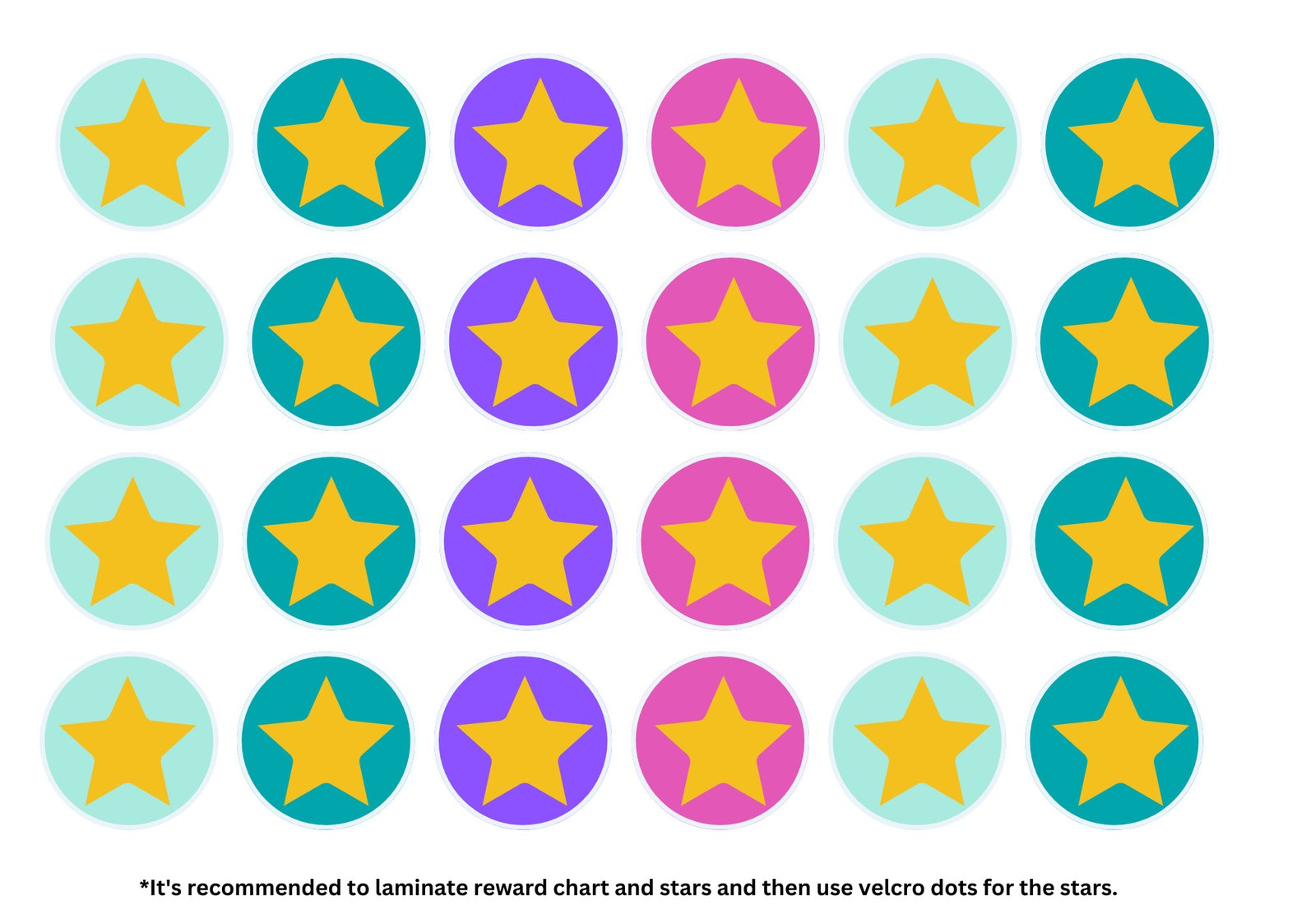 Rainbow Token Board, Token Economy, Token Economy System, ABA Reward ...