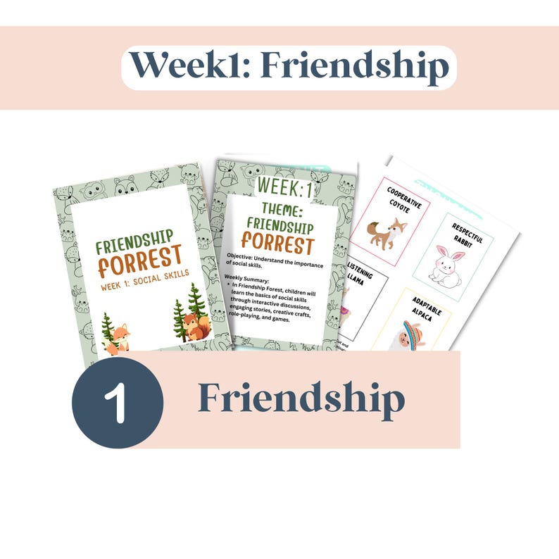 8-week Social Skills Activities and Curriculum Bundle| Friendship ...