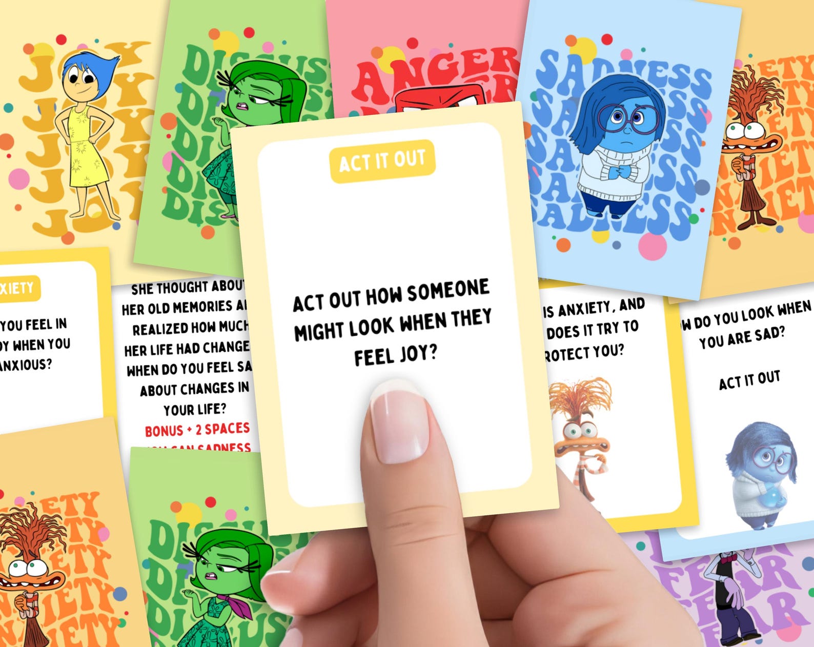 Inside Out Game, Inside Out Emotions Game, Kids Mental Health Game ...