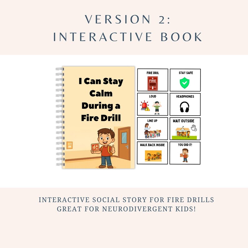 Fire Drill Social Story, Special Education, Adapted Book, Autism ...