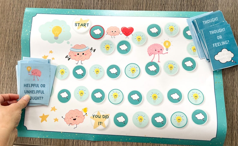 CBT Activity for Kids and Teens, CBT Game, Cognitive Distortions for ...