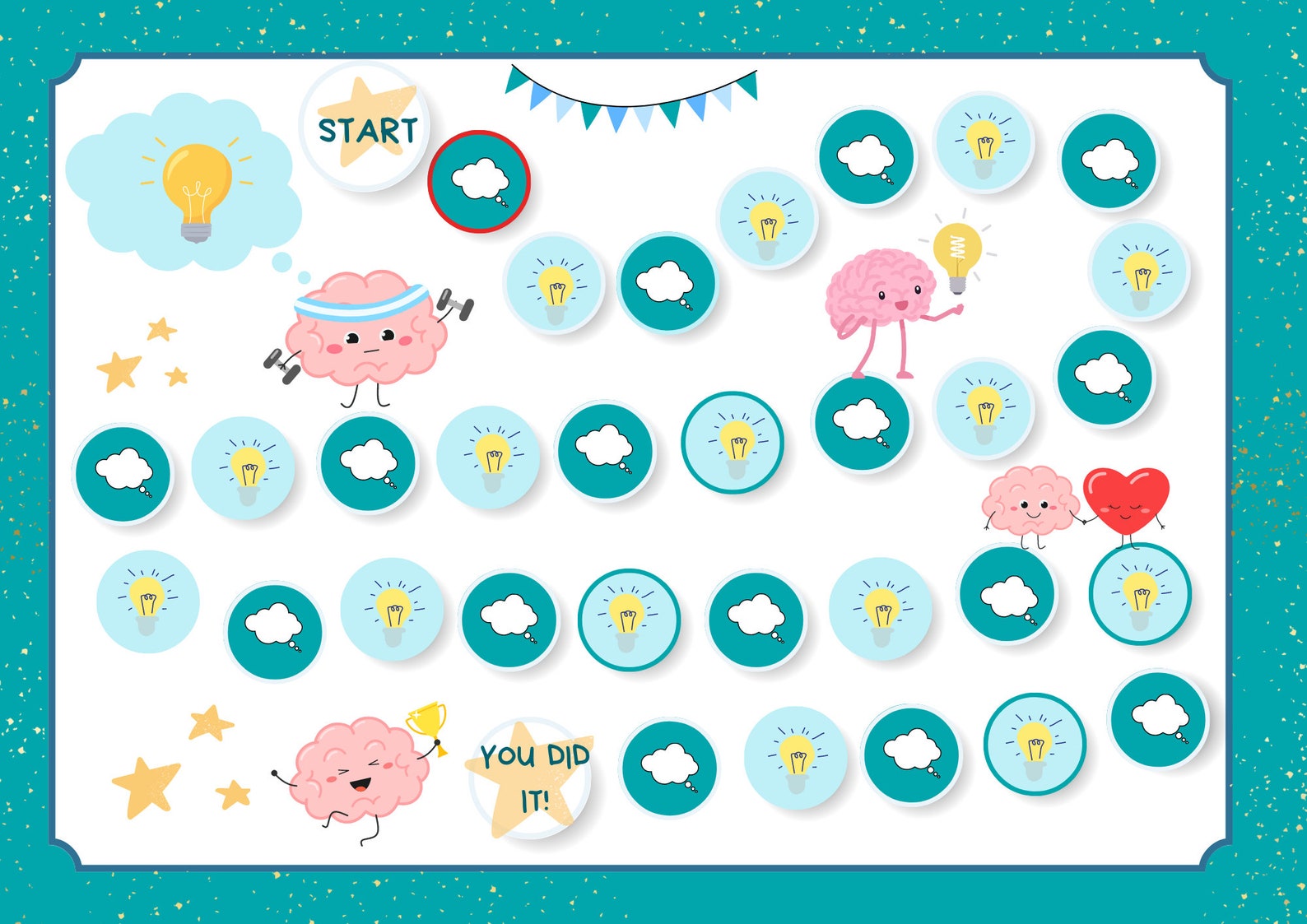 CBT Activity for Kids and Teens, CBT Game, Cognitive Distortions for ...