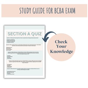 BCBA Study Guide Bundle, 6th Edition Task List, Bcba Exam Complete ...